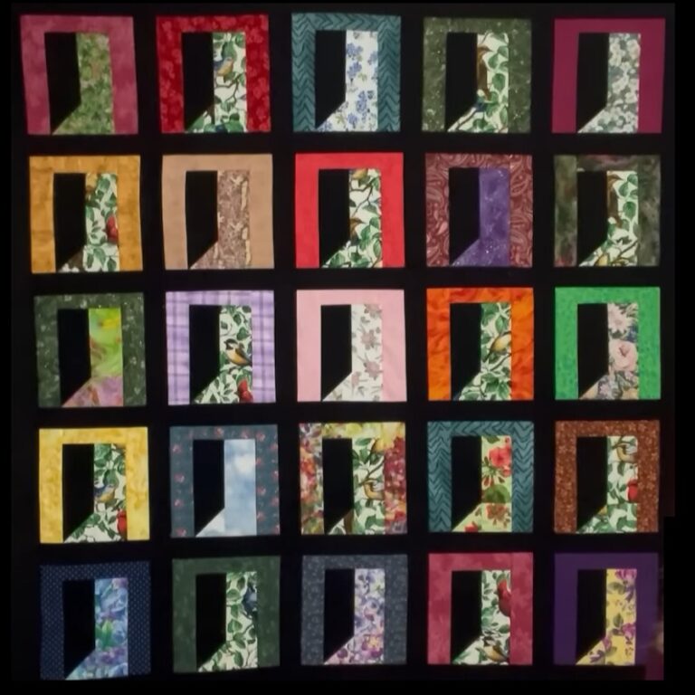 Doors to My Garden Quilt - Revelation Quilts