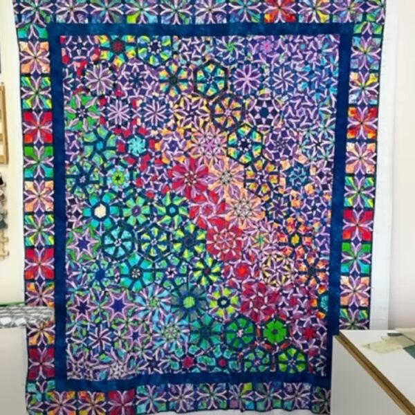 Kaleidoscope Quilt from Panels - Revelation Quilts